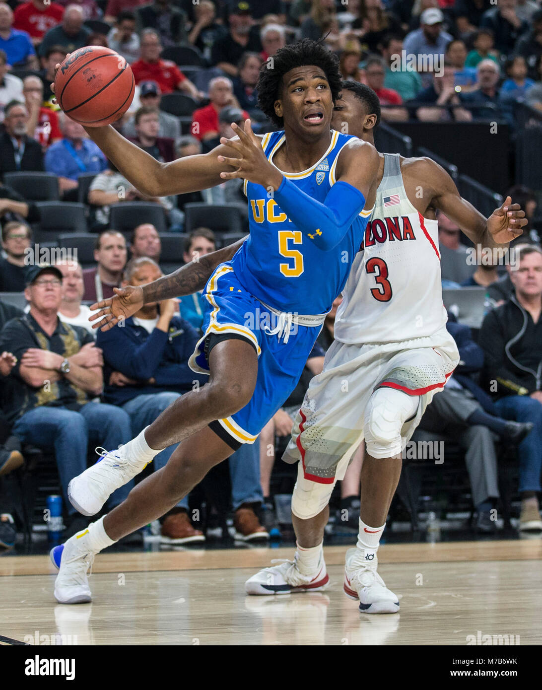 Mar 09 2018 Las Vegas, NV, U.S.A. UCLA guard Chris Smith (5) drives to ...