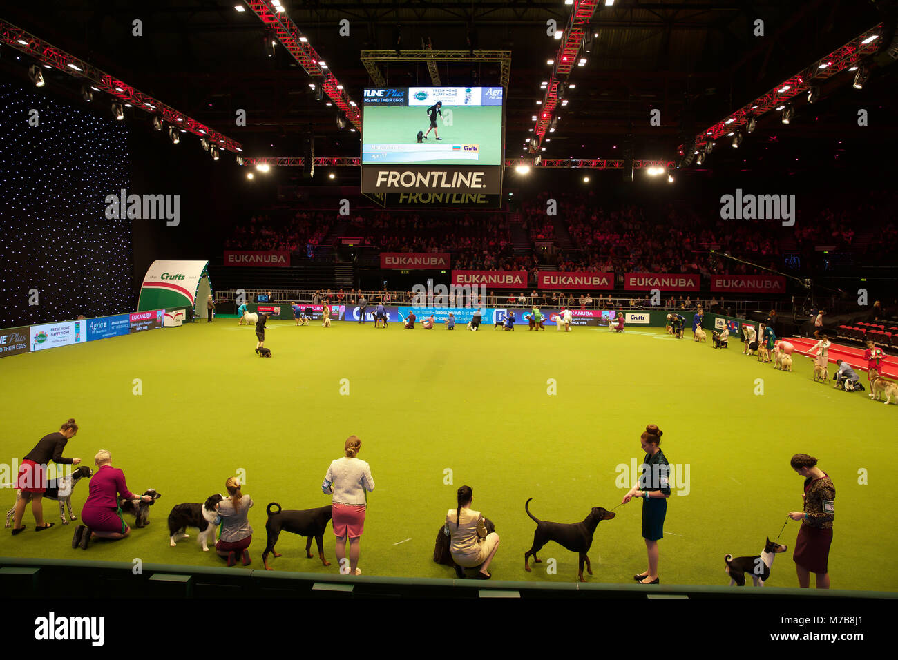 Birmingham,UK,10th March 2018,Crufts presented by the Kennel Club at ...