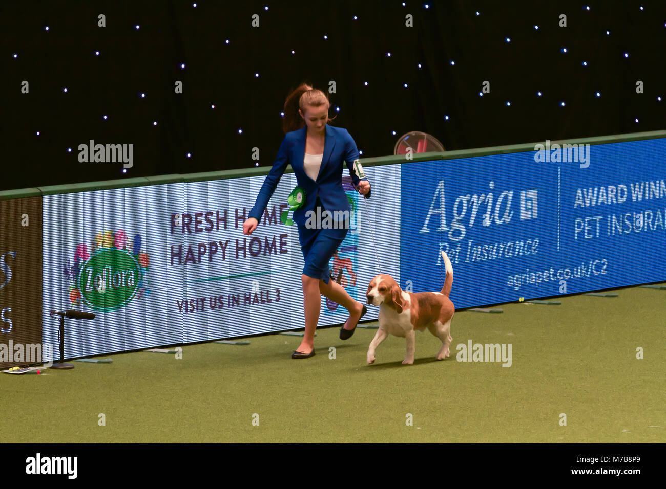 Birmingham,UK,10th March 2018,Crufts presented by the Kennel Club at ...