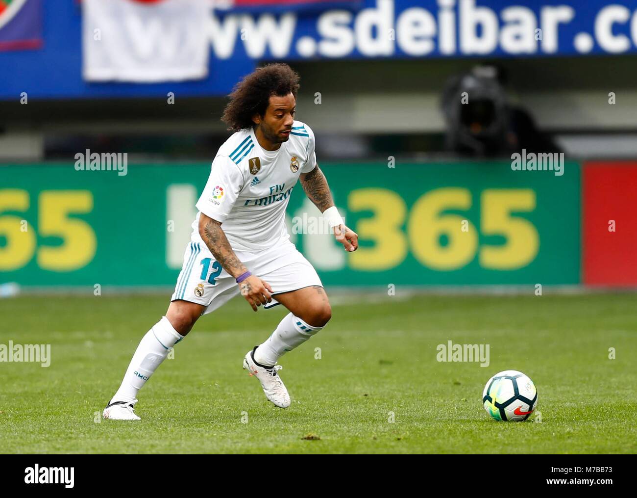 Eibar, Spain. 10th Mar, 2018. (L-R) *Marcelo Vieira da Silva Junior* of ...