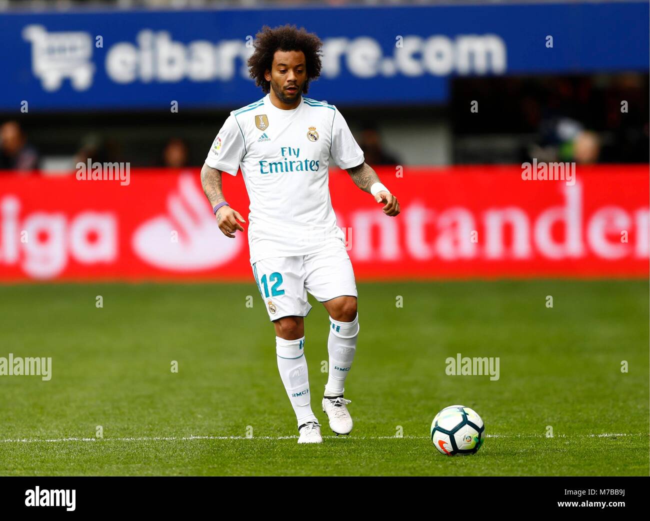 Eibar, Spain. 10th Mar, 2018. (L-R) *Marcelo Vieira da Silva Junior* of ...