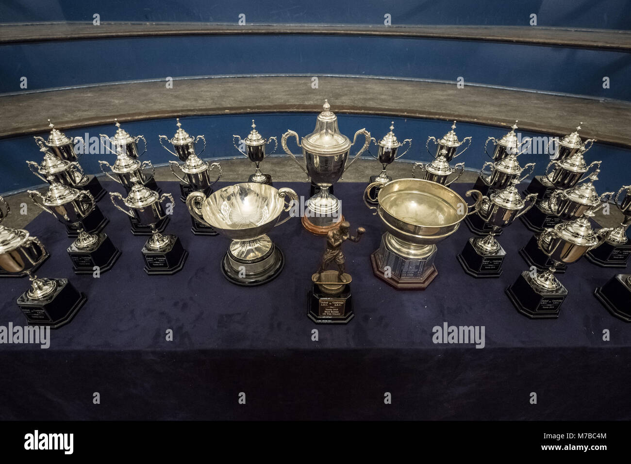 2018 boxing varsity match hi-res stock photography and images - Alamy