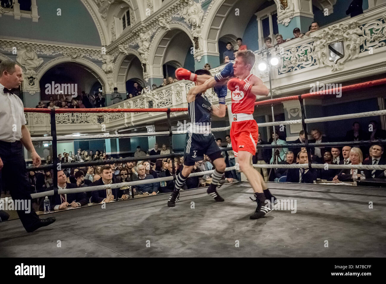 Blue and red boxers hi-res stock photography and images - Alamy