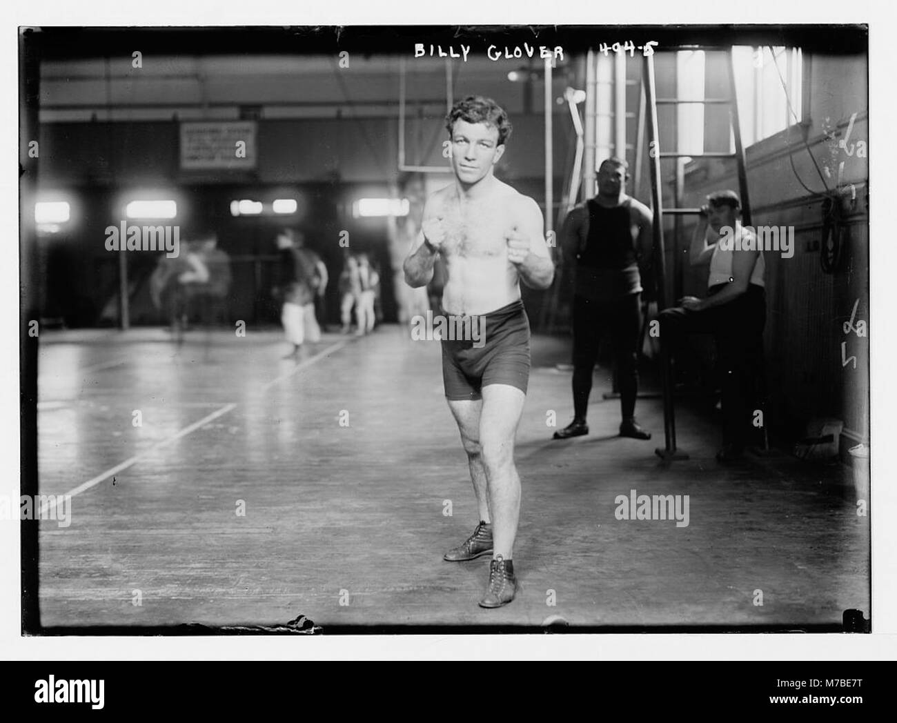 A portrait of Billy Glover, captured in the early 20th century. The ...
