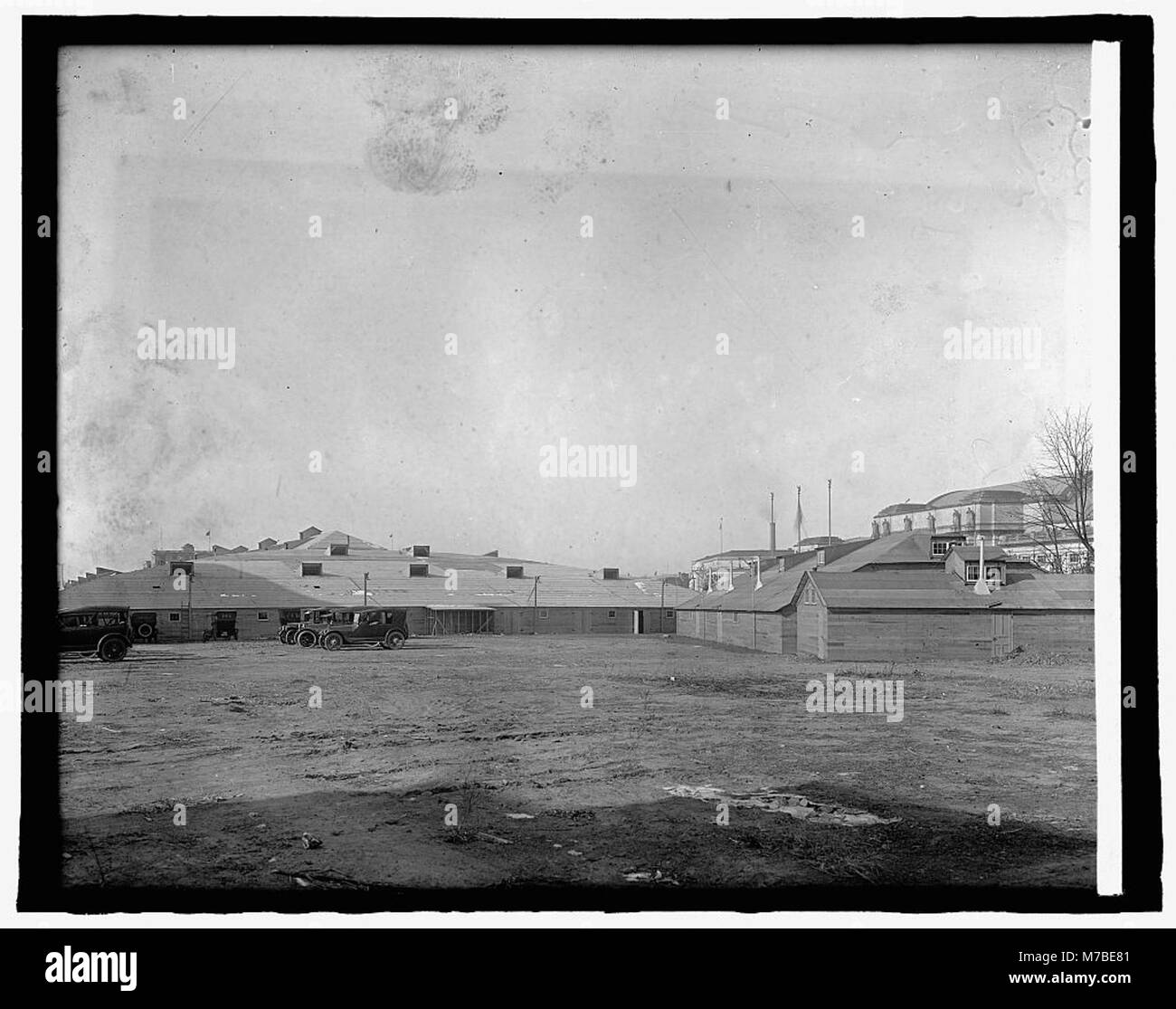 A photograph of Billy Sunday's Tabernacle, a large religious venue ...