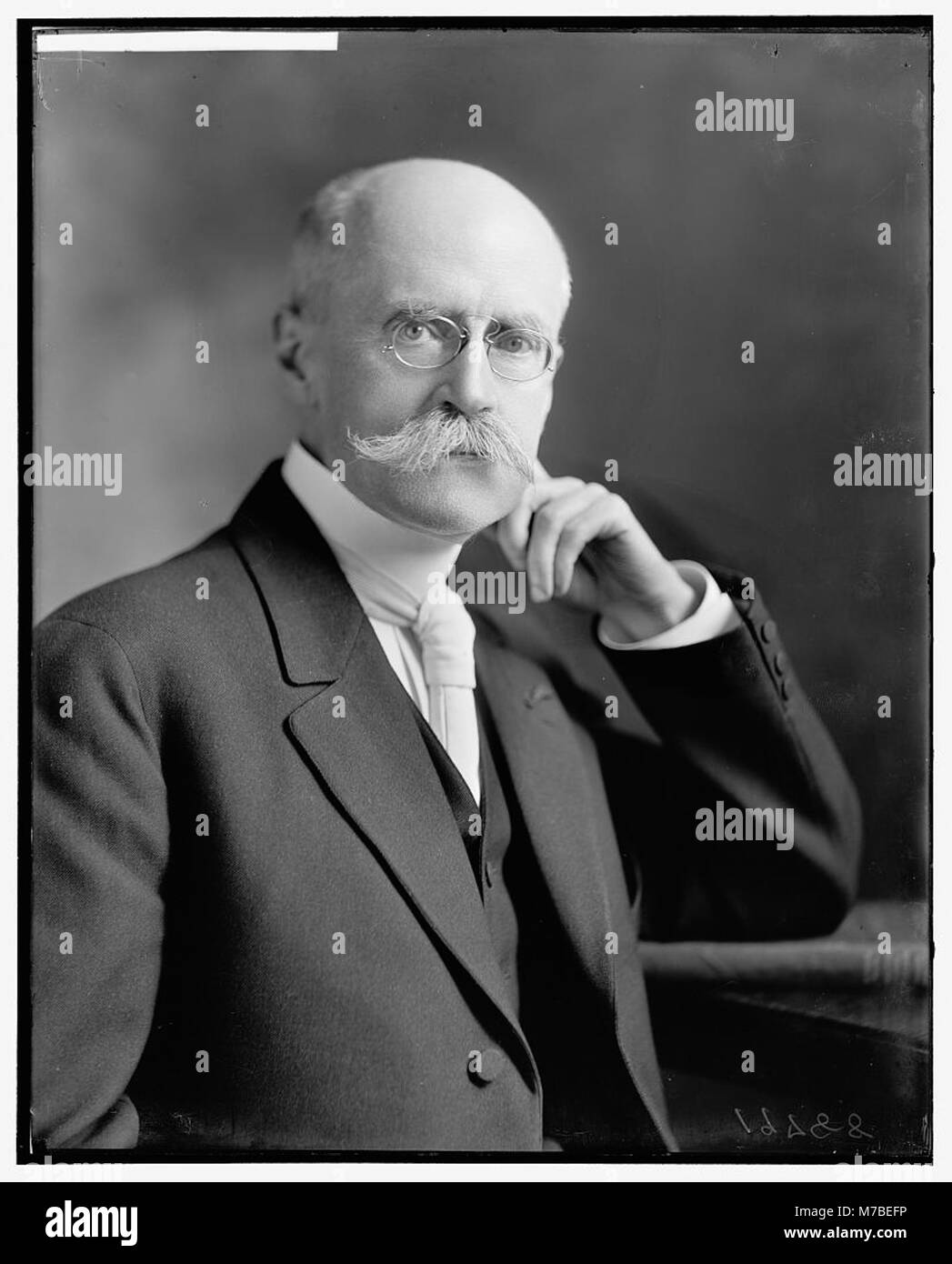 Portrait of Edwin H. Blashfield, an American artist known for his mural ...