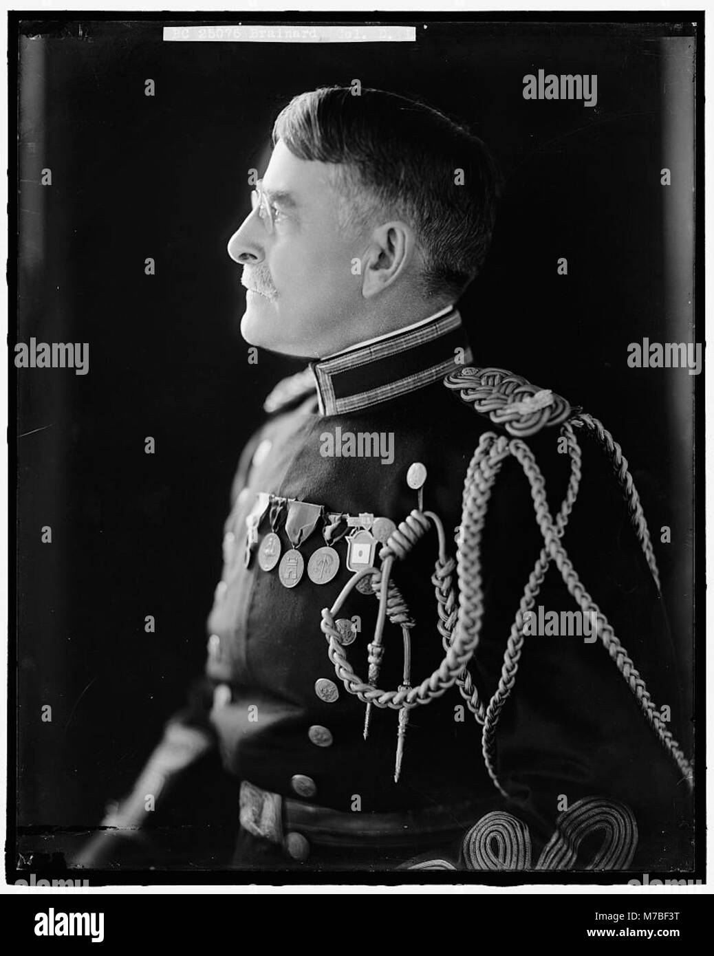 A portrait of Colonel D.L. Brainard, a prominent military officer ...
