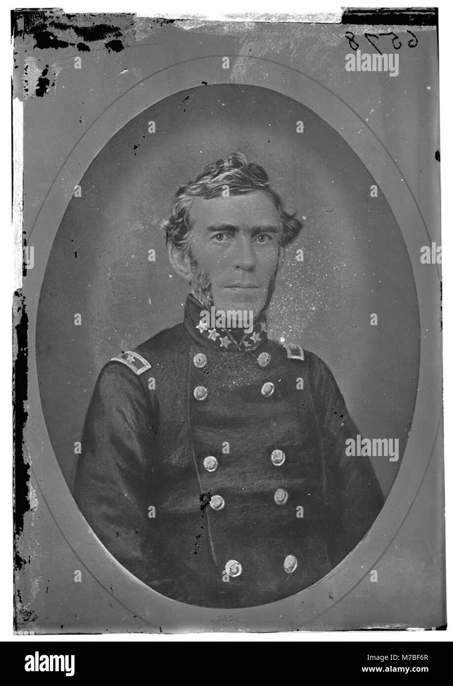 Portrait of Braxton Bragg, a Confederate Army general during the ...