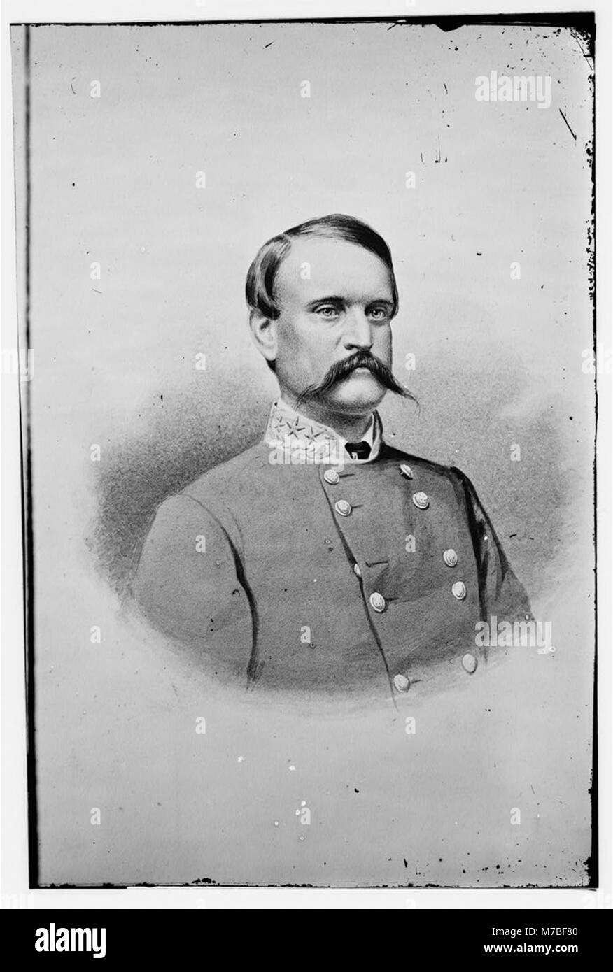 A portrait of John Cabell Breckinridge, a Confederate States Army ...