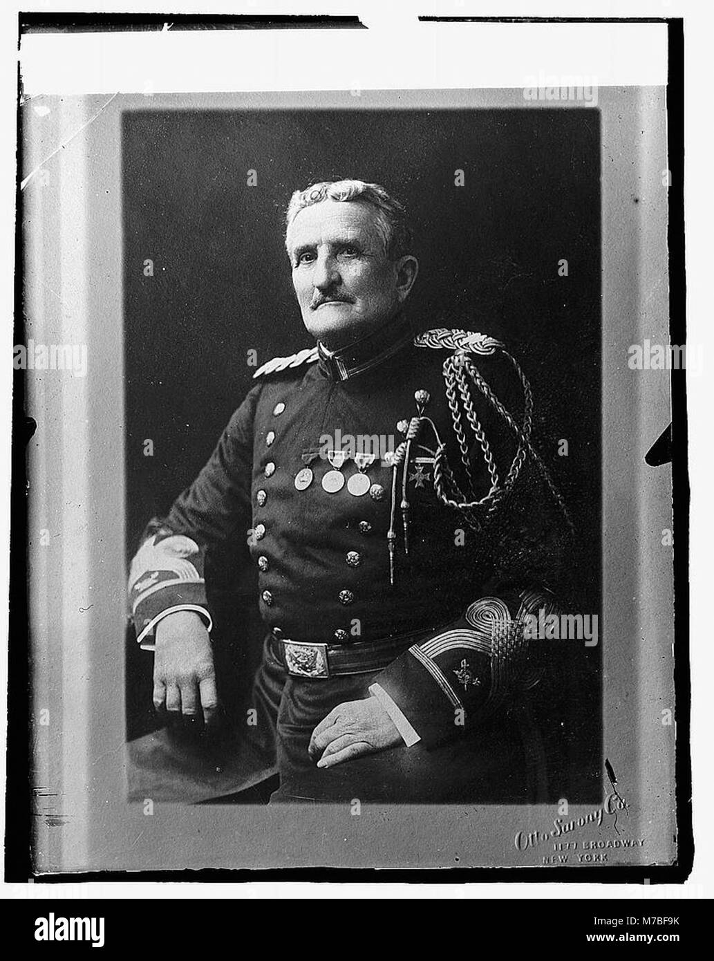 A portrait of Brigadier General George F. Chase, a notable figure in ...