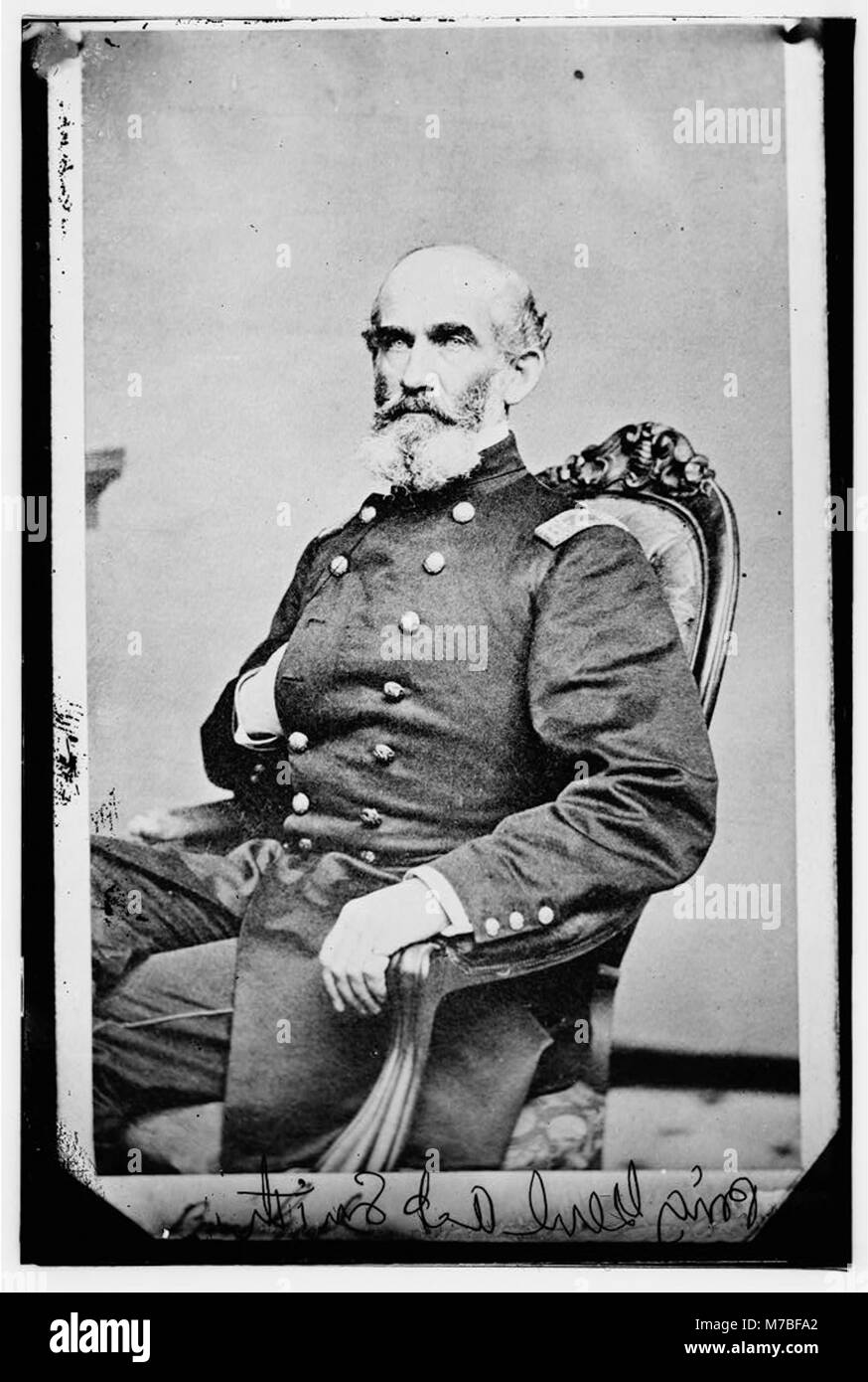This portrait features Brigadier General A.J. Smith, a significant ...
