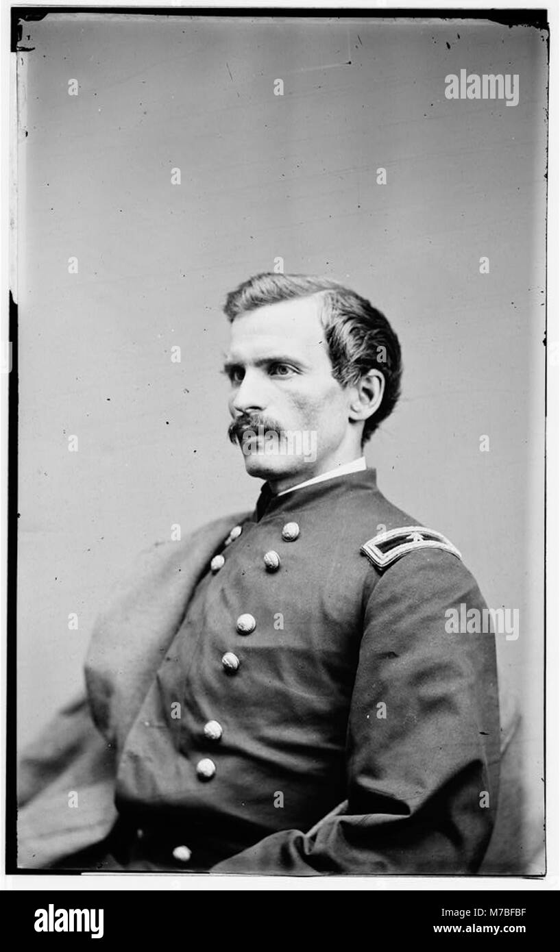 Brigadier General Henry A. Barnum, a U.S. Army officer, captured in a ...