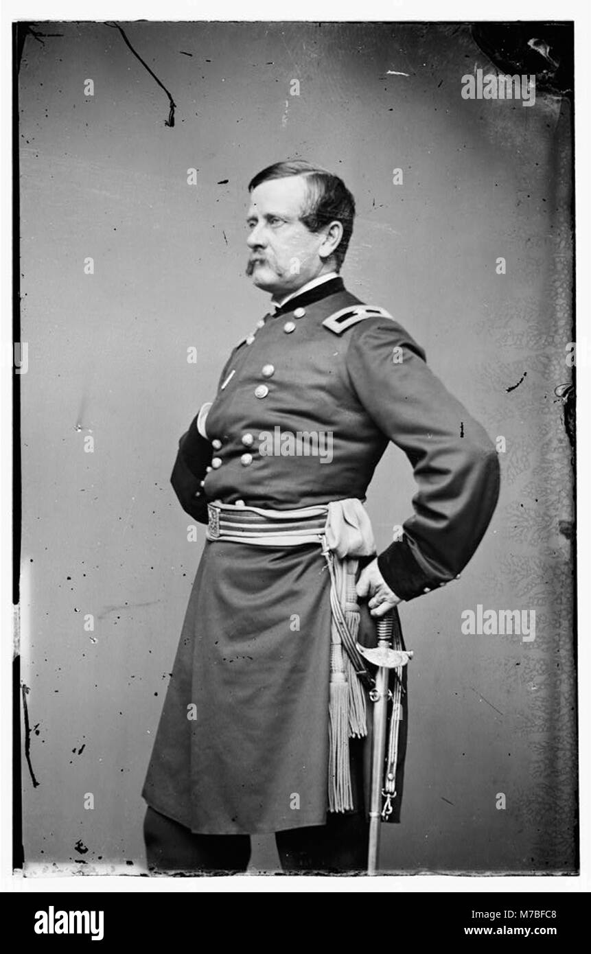 A photograph of Brigadier General J.H. Van Allen, an American Army ...