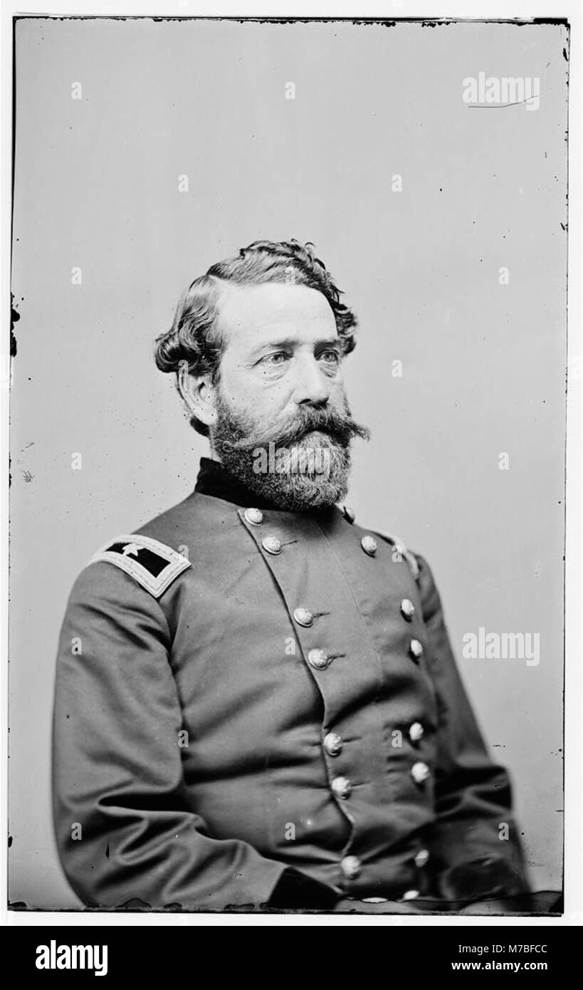 Portrait of Brigadier General J.M. Brannon, who commanded the 10th Army ...