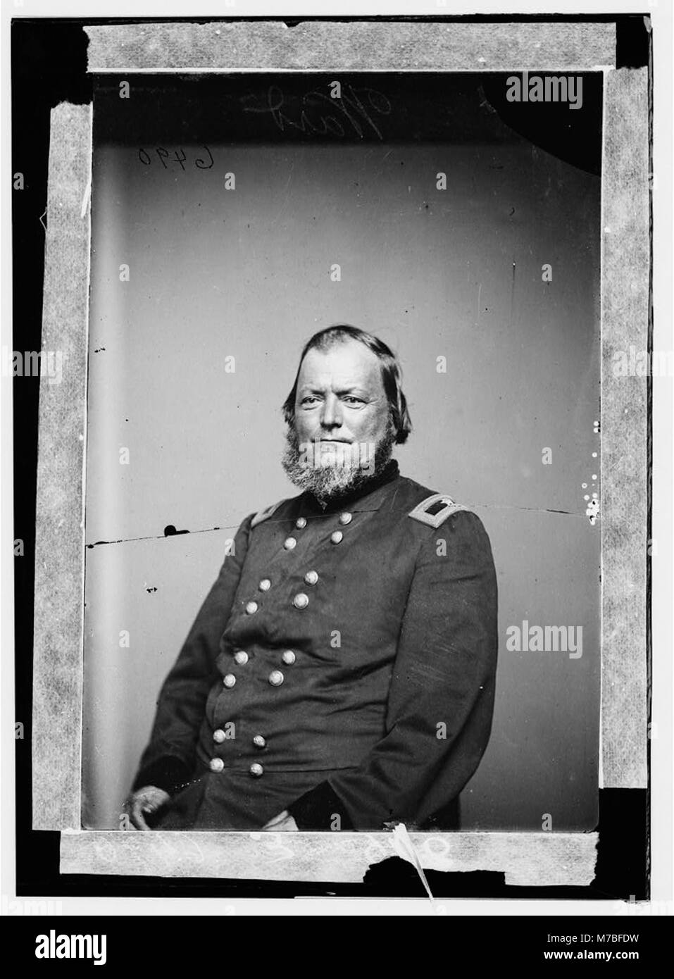 A portrait of Brigadier General William T. Ward, a U.S. military ...
