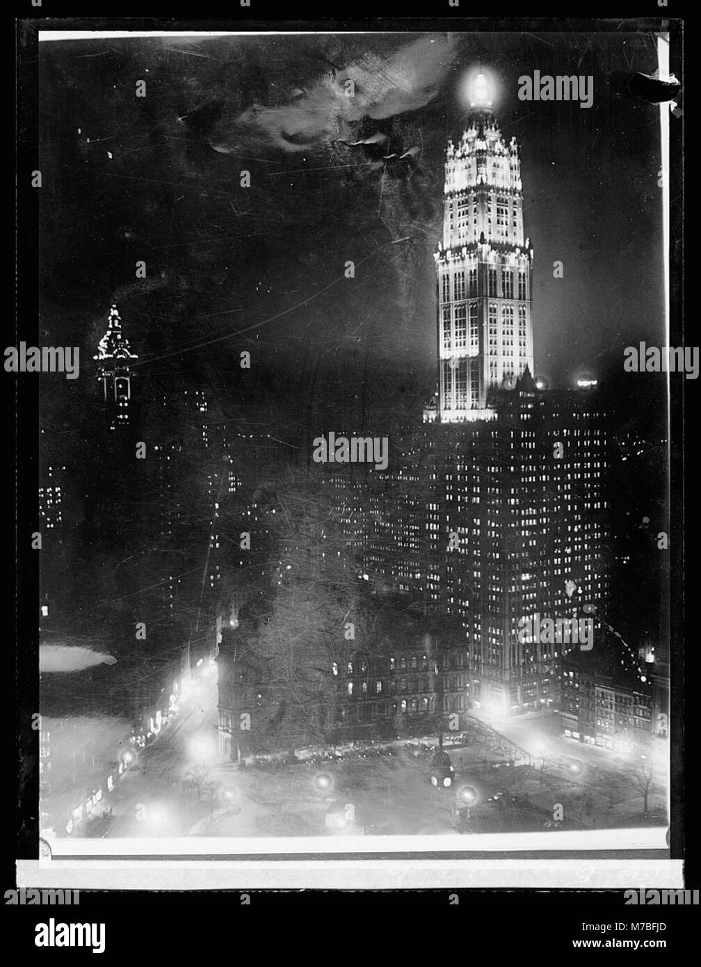 This image captures the vibrant and illuminated Broadway street in New ...