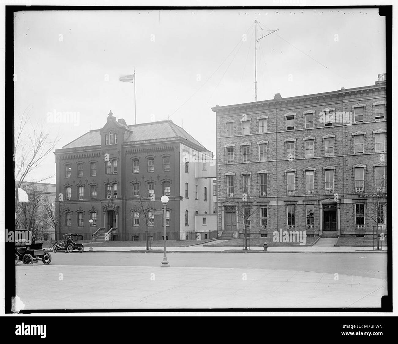 This image shows a building located on B Street, Southeast, with its ...