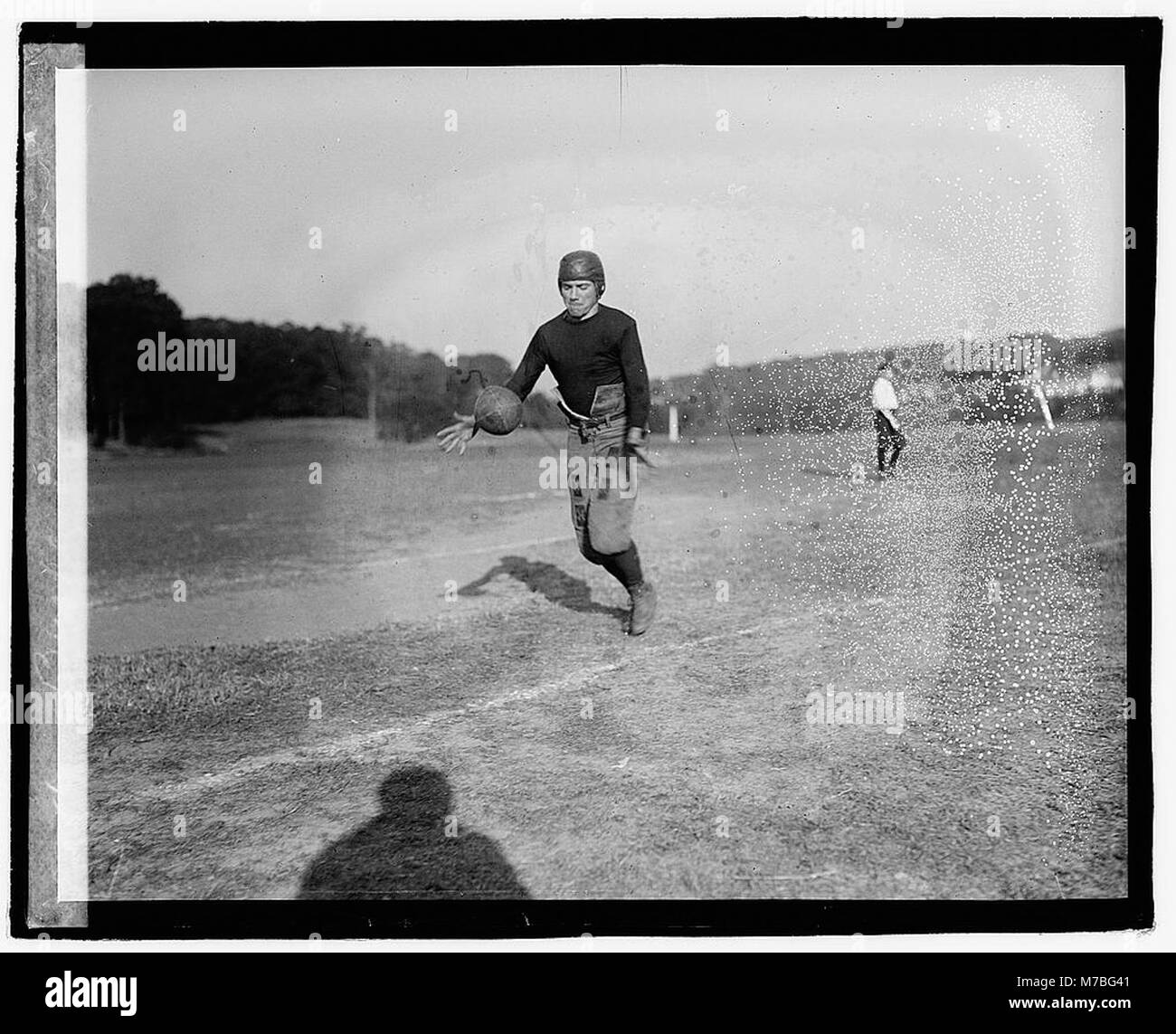 A historical portrait of Burke from Western High, showcasing his ...