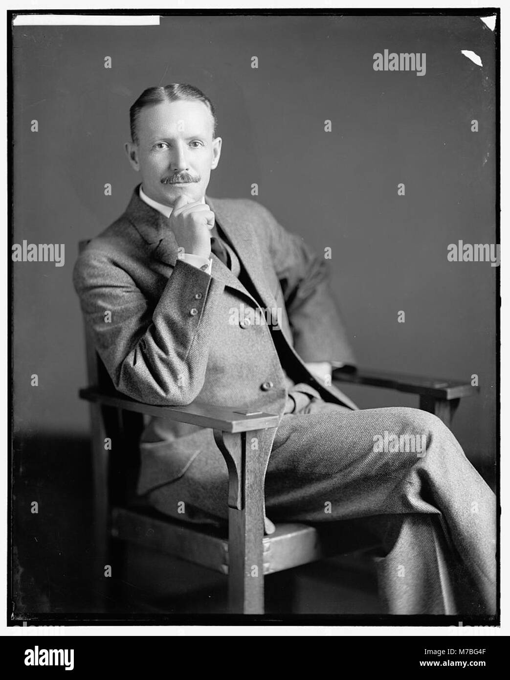 A portrait of A.L. Burnell, an honorable figure, captured in this ...