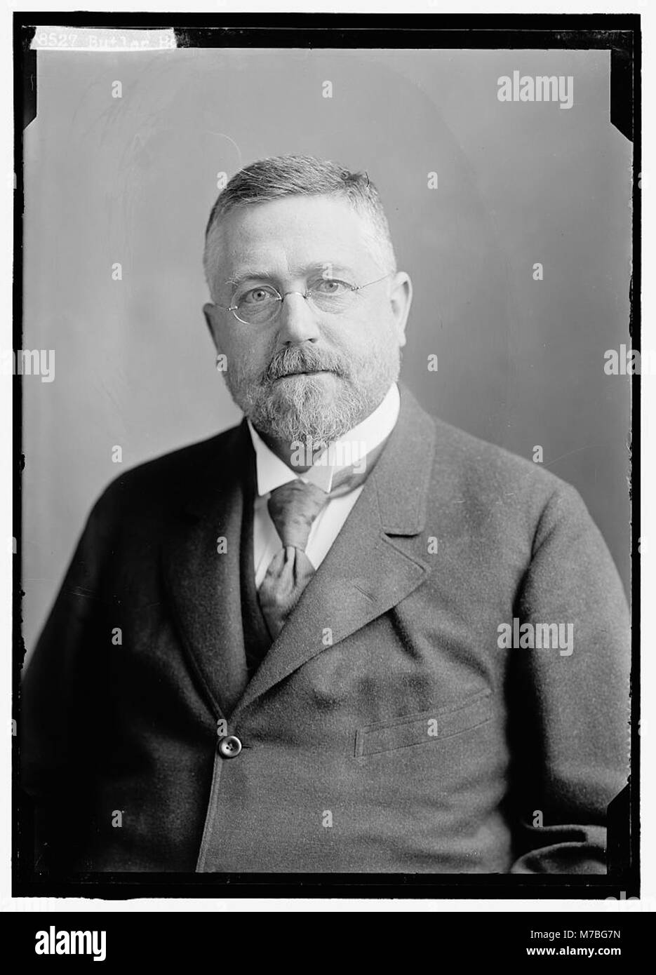 A historical image of Butler House, captured in the early 20th century ...