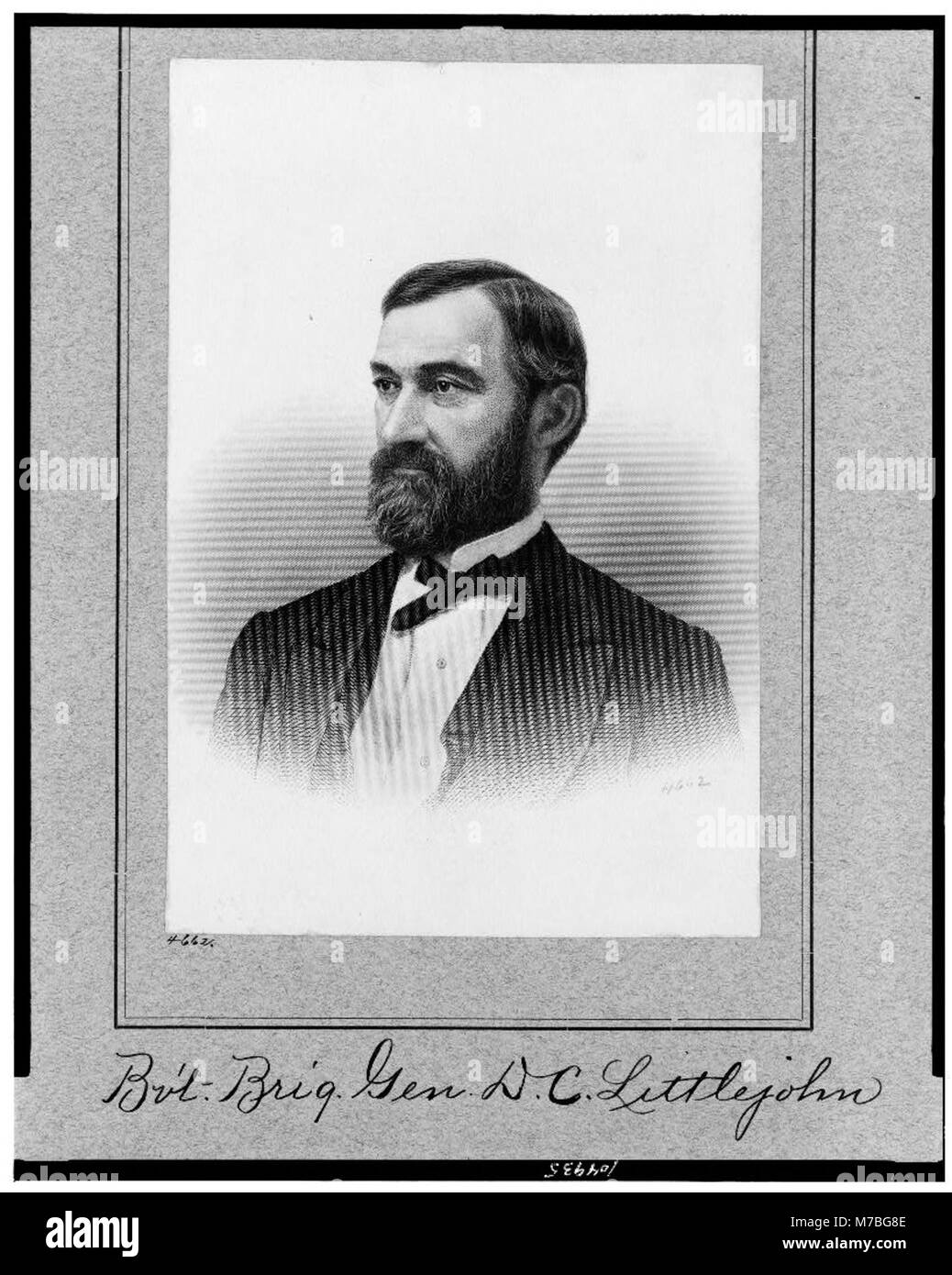 A formal head-and-shoulders portrait of Brigadier General D.C ...