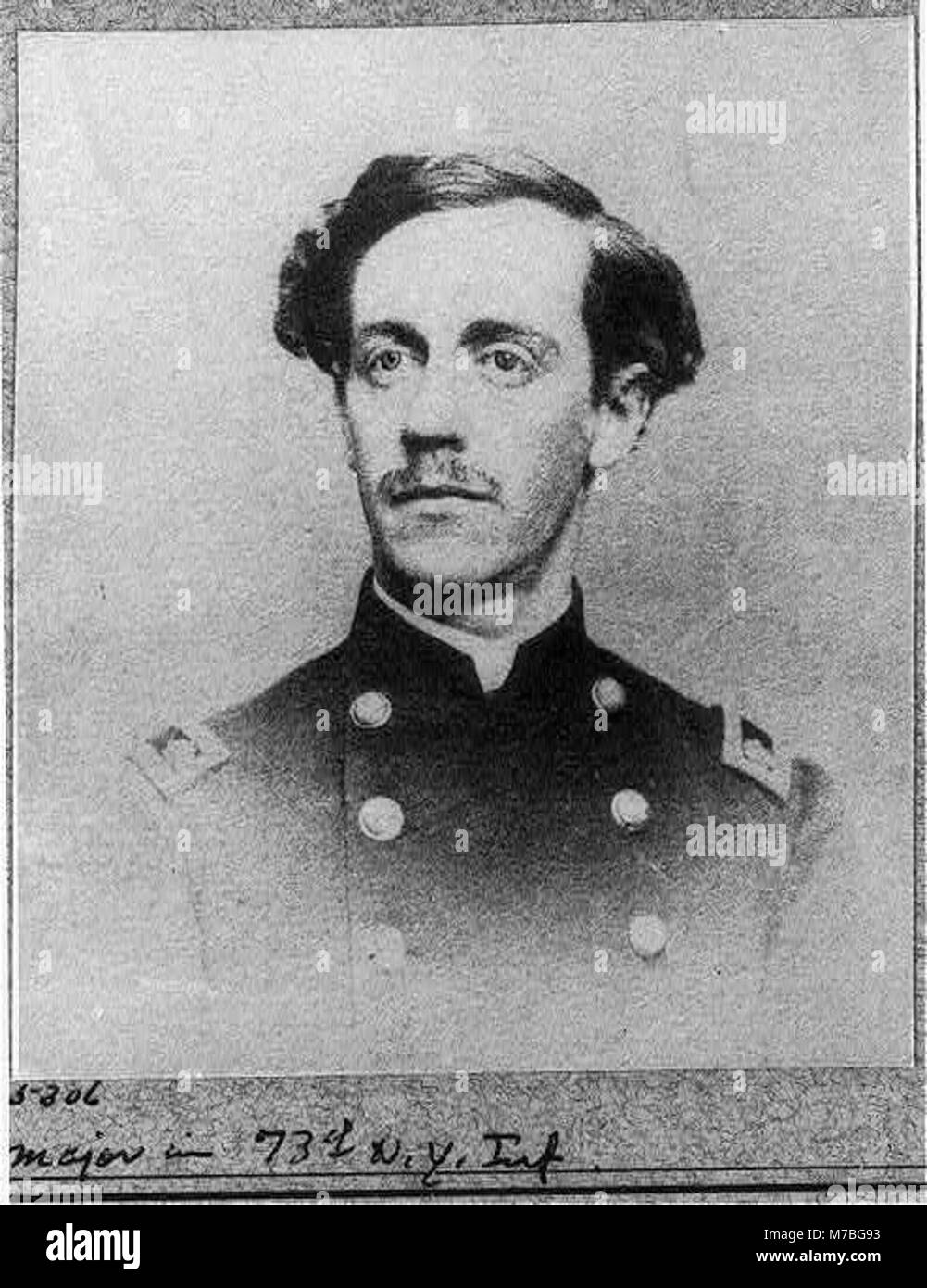 A portrait of Brigadier General Henry E. Tremain, a U.S. Army officer ...
