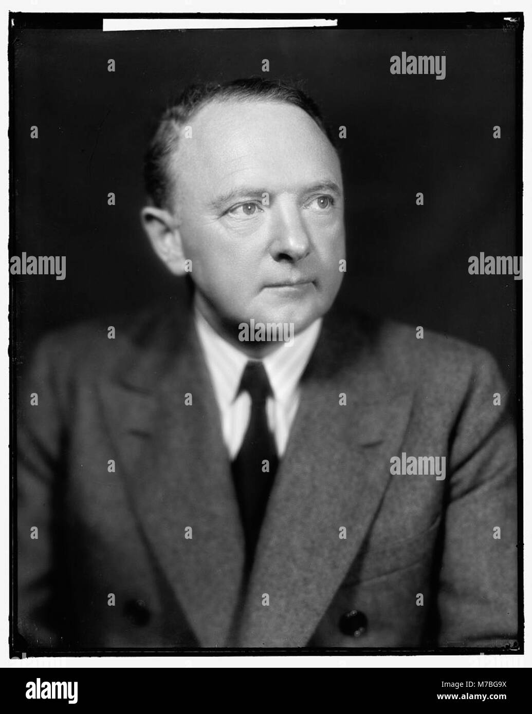 This photograph depicts Harry F. Byrd, Governor of Virginia. The image ...
