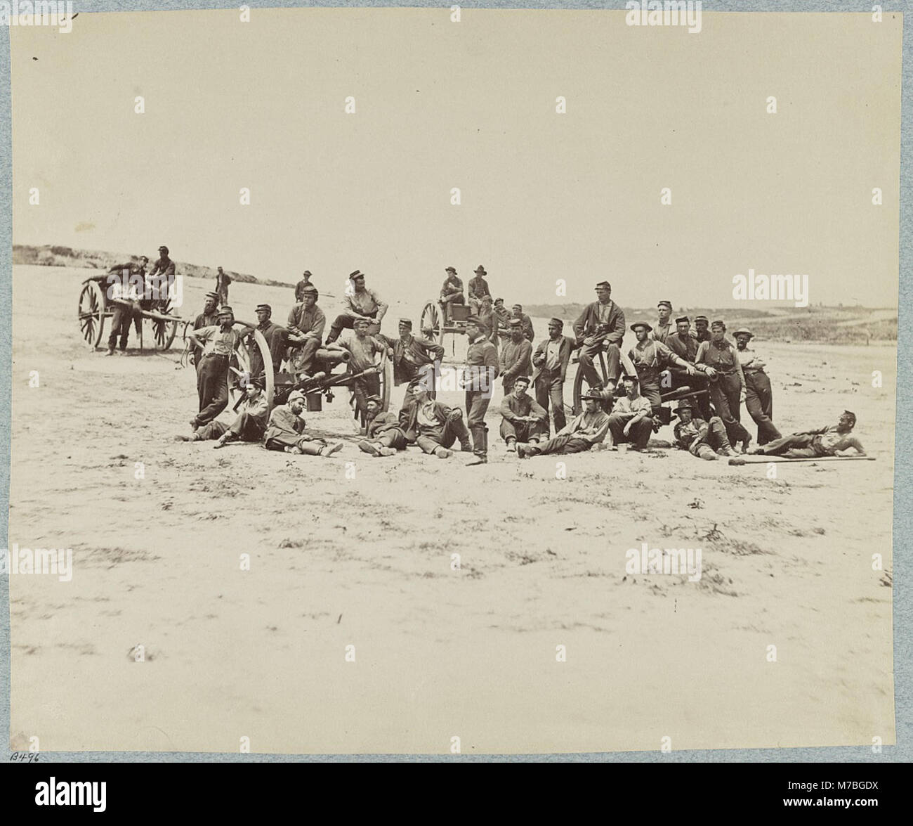 An image of the 'Keystone' Battery from Pennsylvania, a unit in the ...