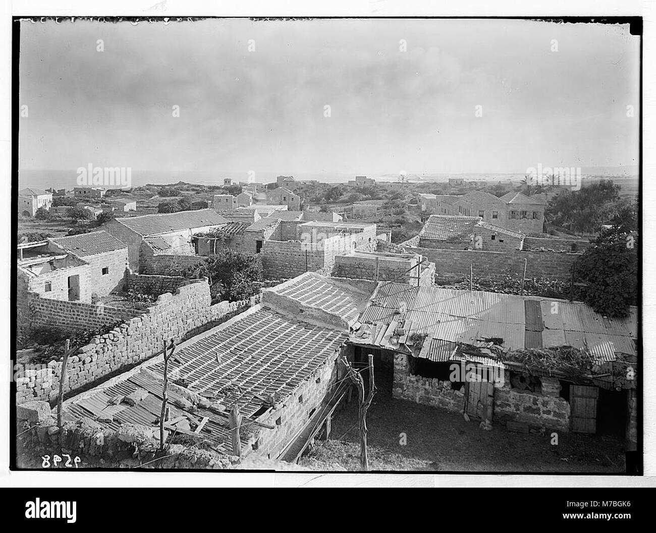 A general view of the ancient Arab town of Caesarea (Kaisarieh ...