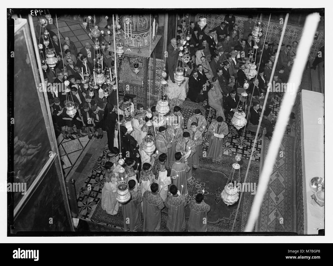 The 1941 calendar of religious ceremonies in Jerusalem details the ...