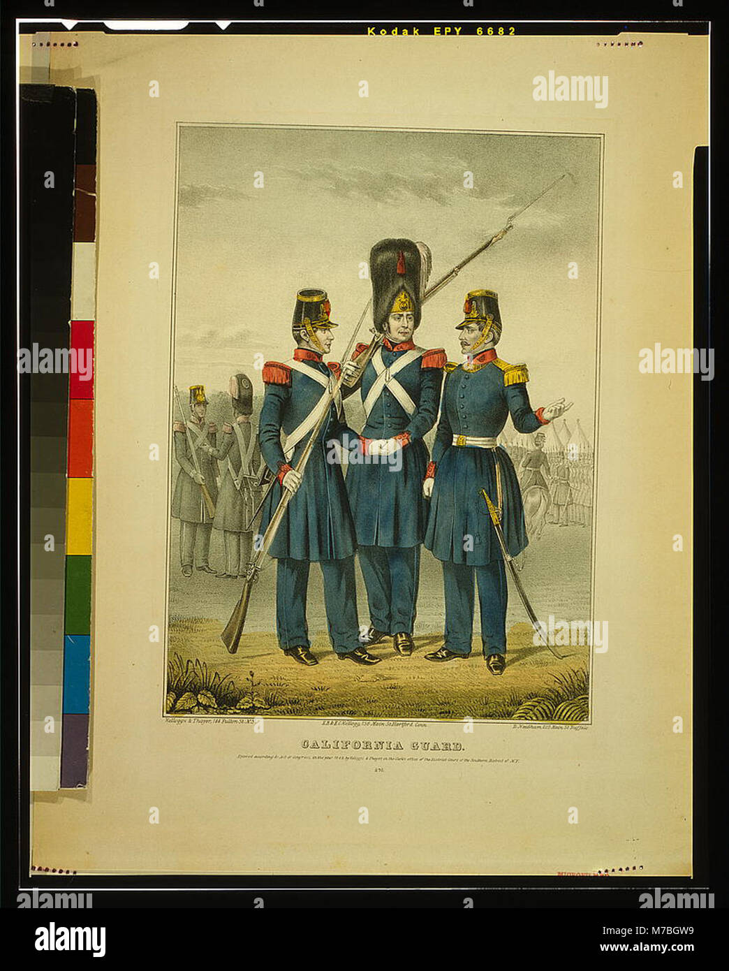 The California Guard, an important part of the state's defense system ...