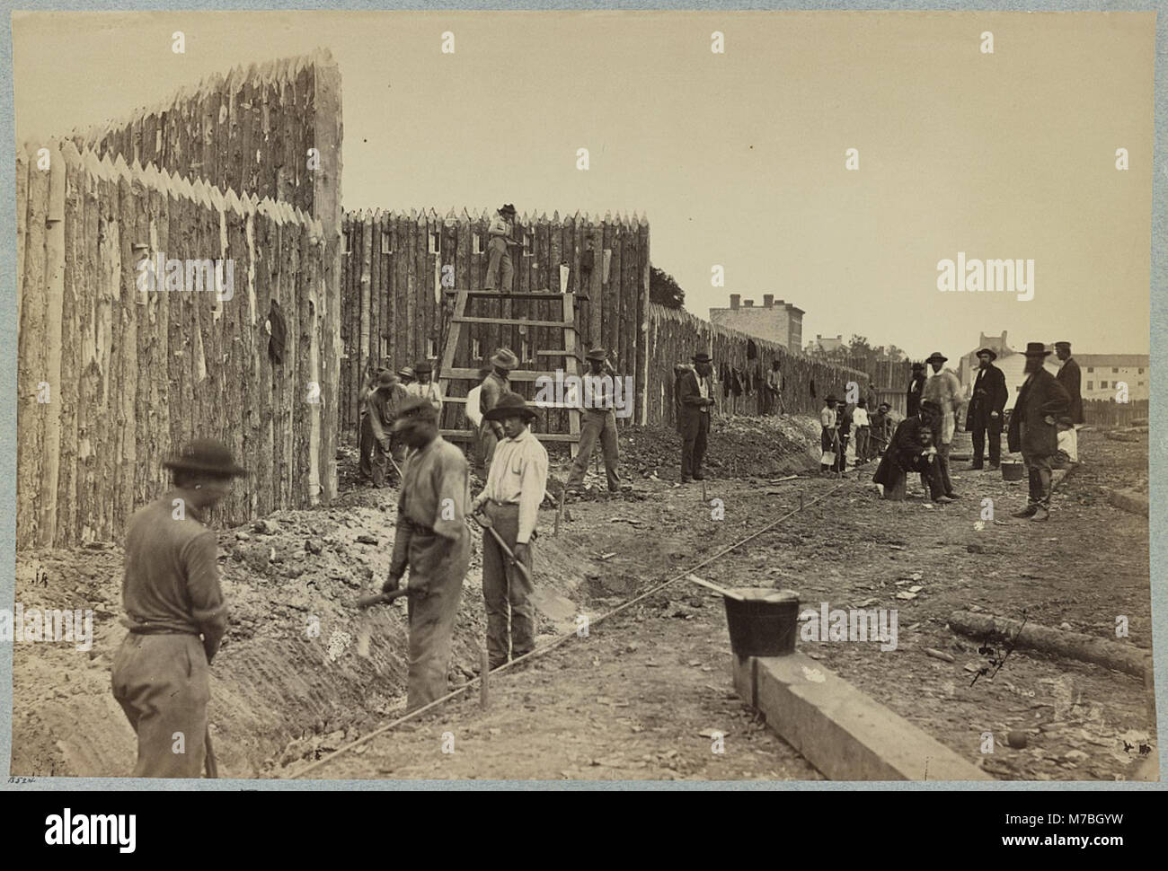Stockade building hi-res stock photography and images - Alamy