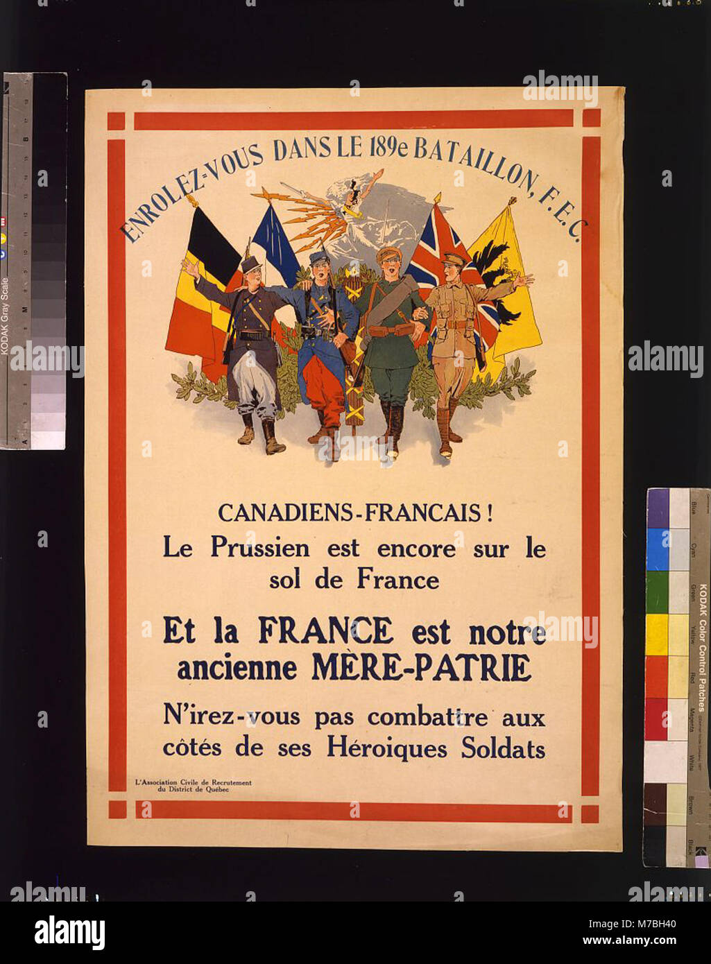 French enlistment hi-res stock photography and images - Alamy
