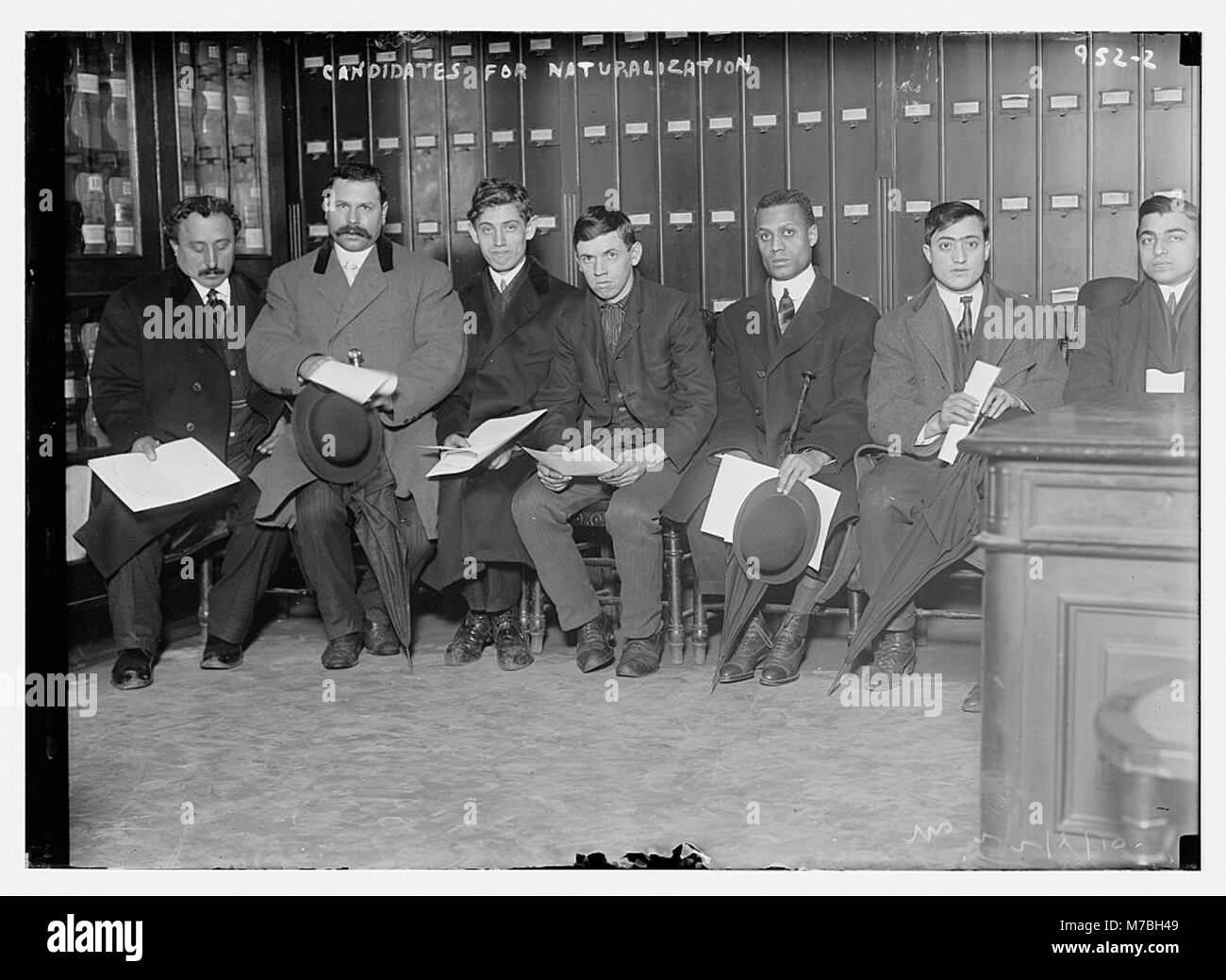 Group of candidates Black and White Stock Photos & Images - Alamy