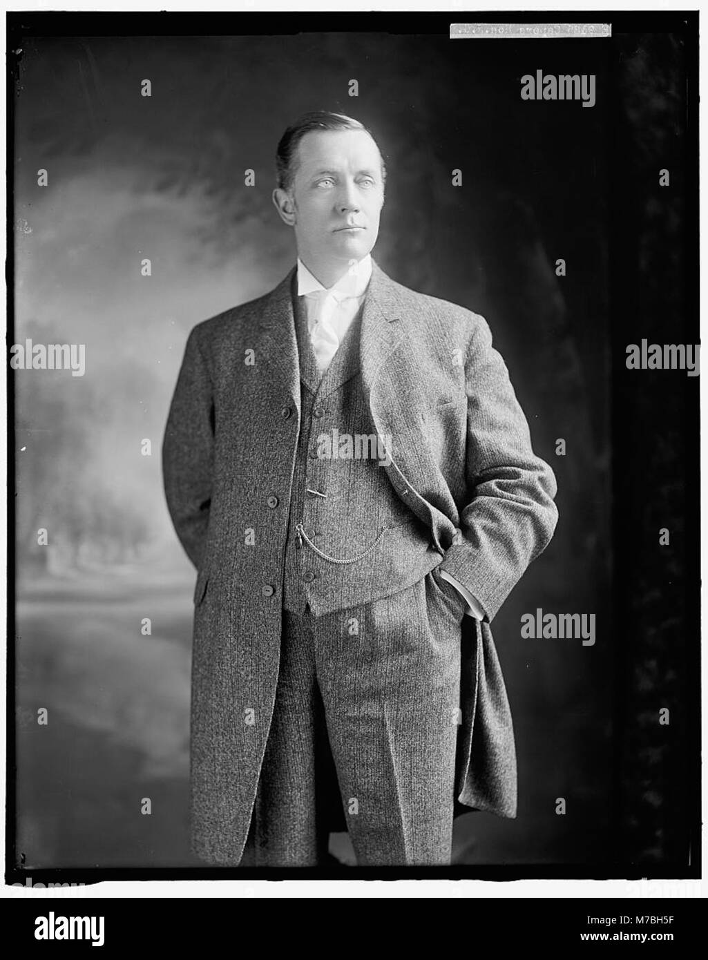 A formal portrait of J.G. Capers, an honorable figure whose ...