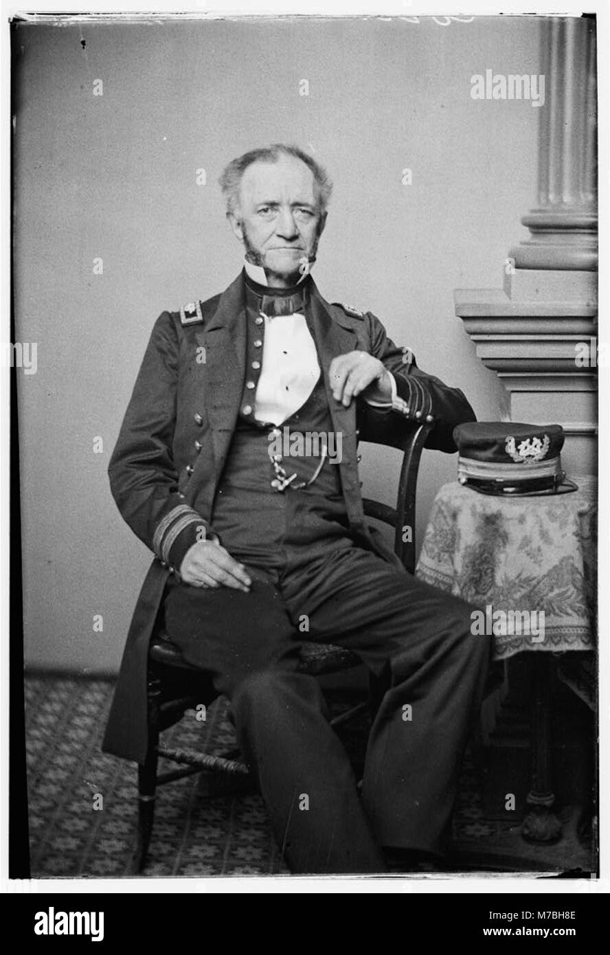 Captain Augustus H. Kilty, a U.S. Navy officer, is depicted in a ...