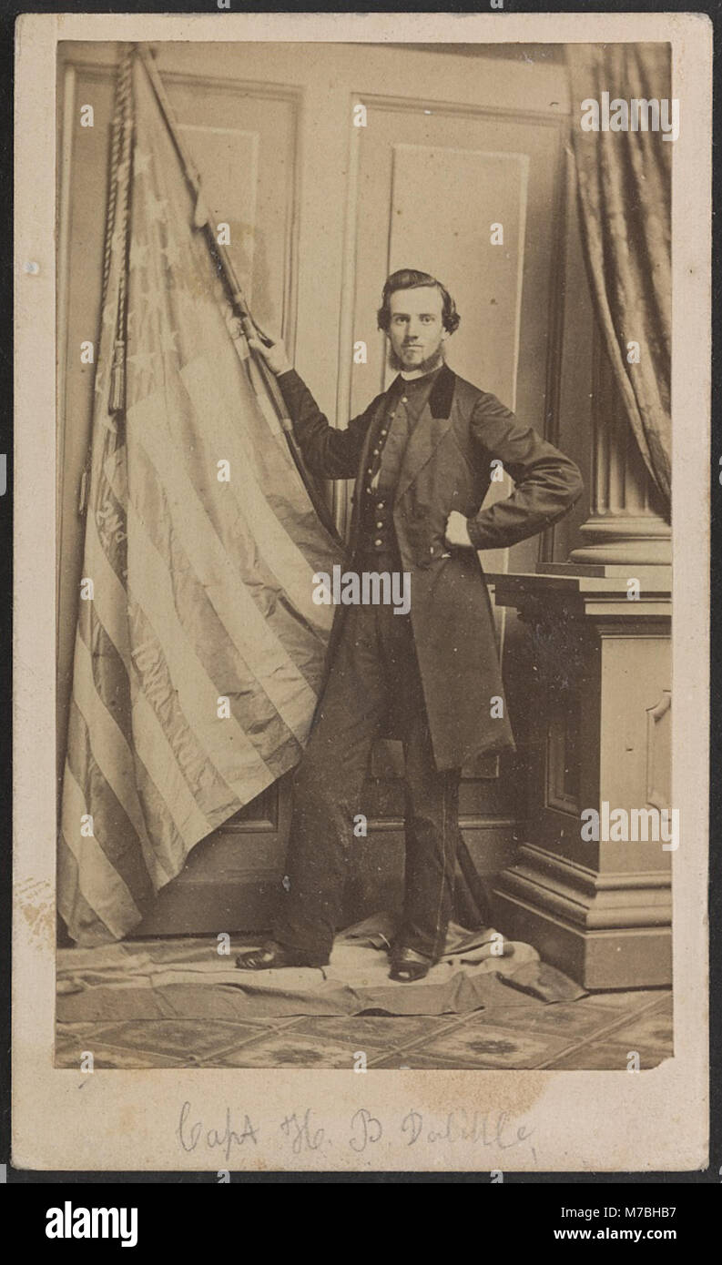 Capt. Harry Doolittle of the 2nd Iowa Infantry is depicted in a ...