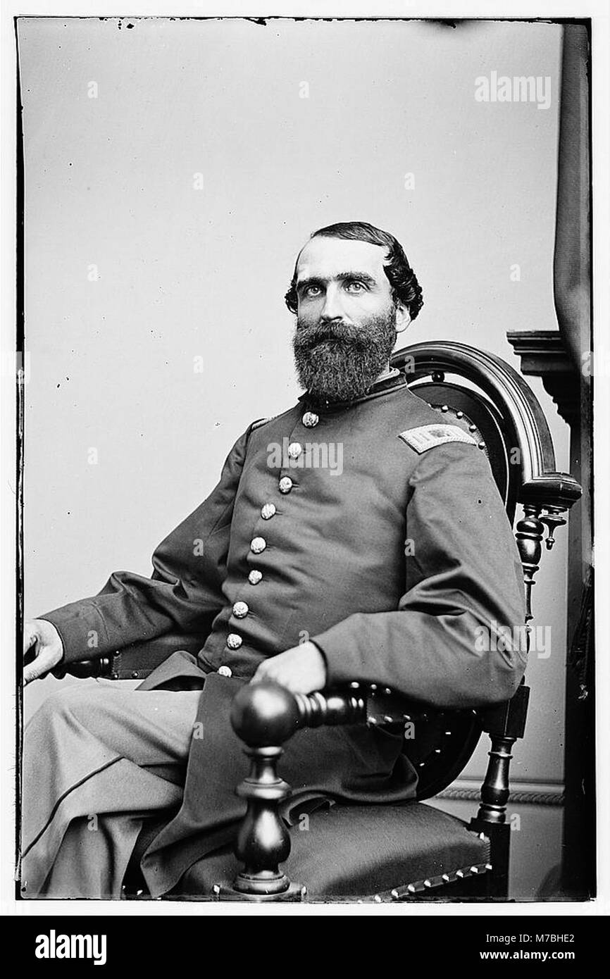 A portrait of Captain Marvin, a notable historical figure, captured in ...
