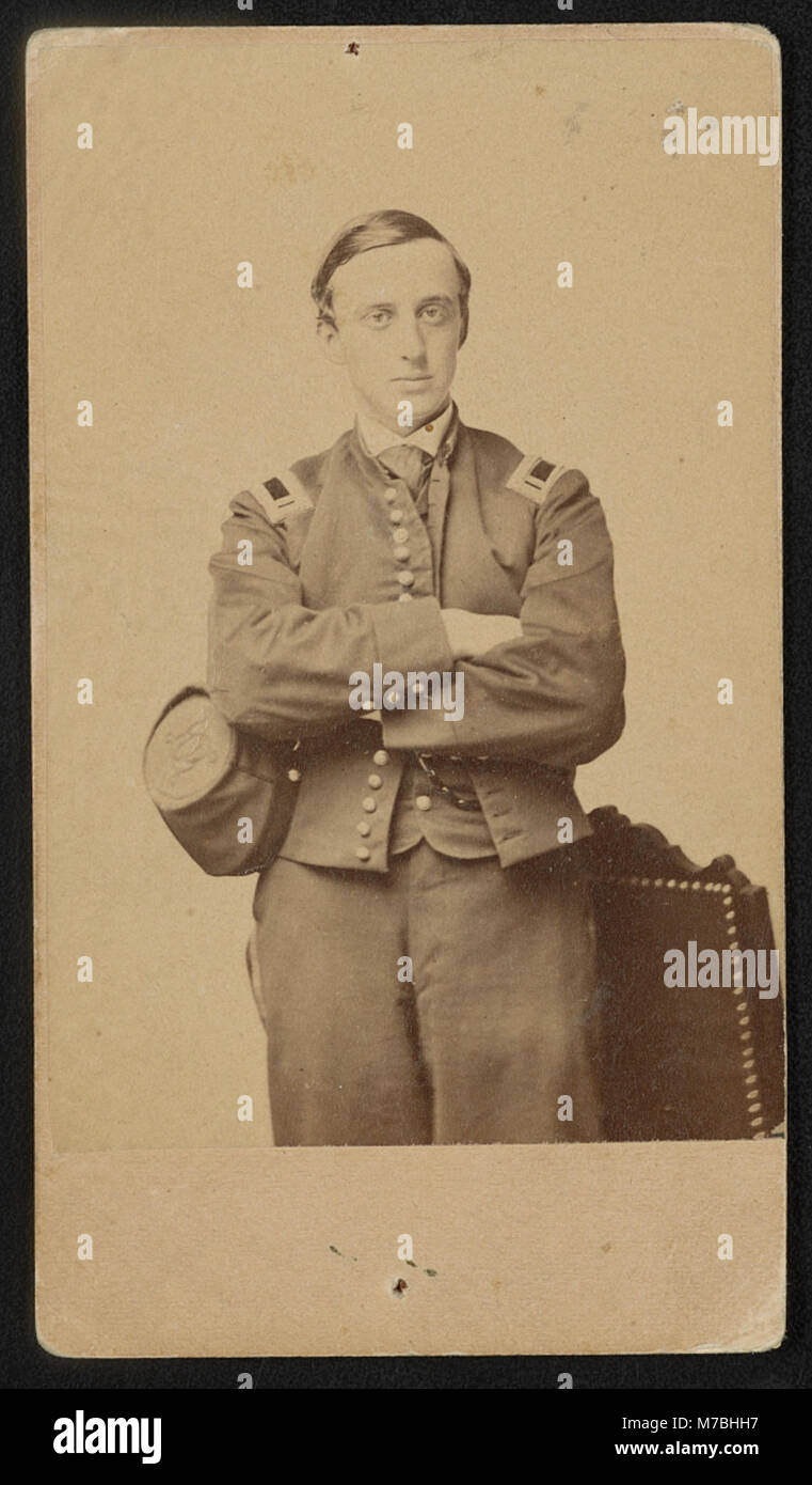 Captain Cabot J. Russell of Co. F, 44th Massachusetts Infantry Regiment ...