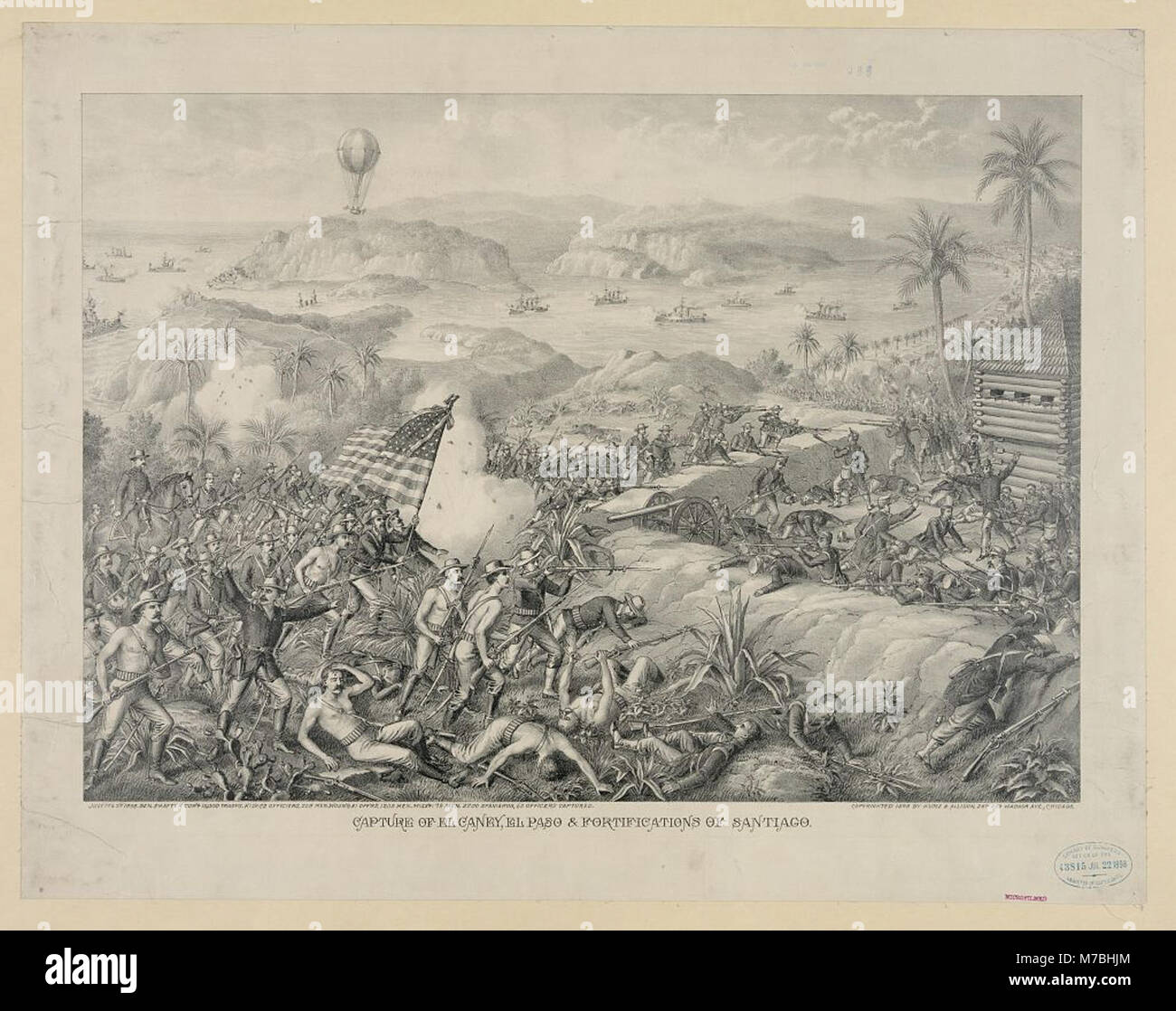 The Capture of El Caney, fought during the Spanish-American War, took ...