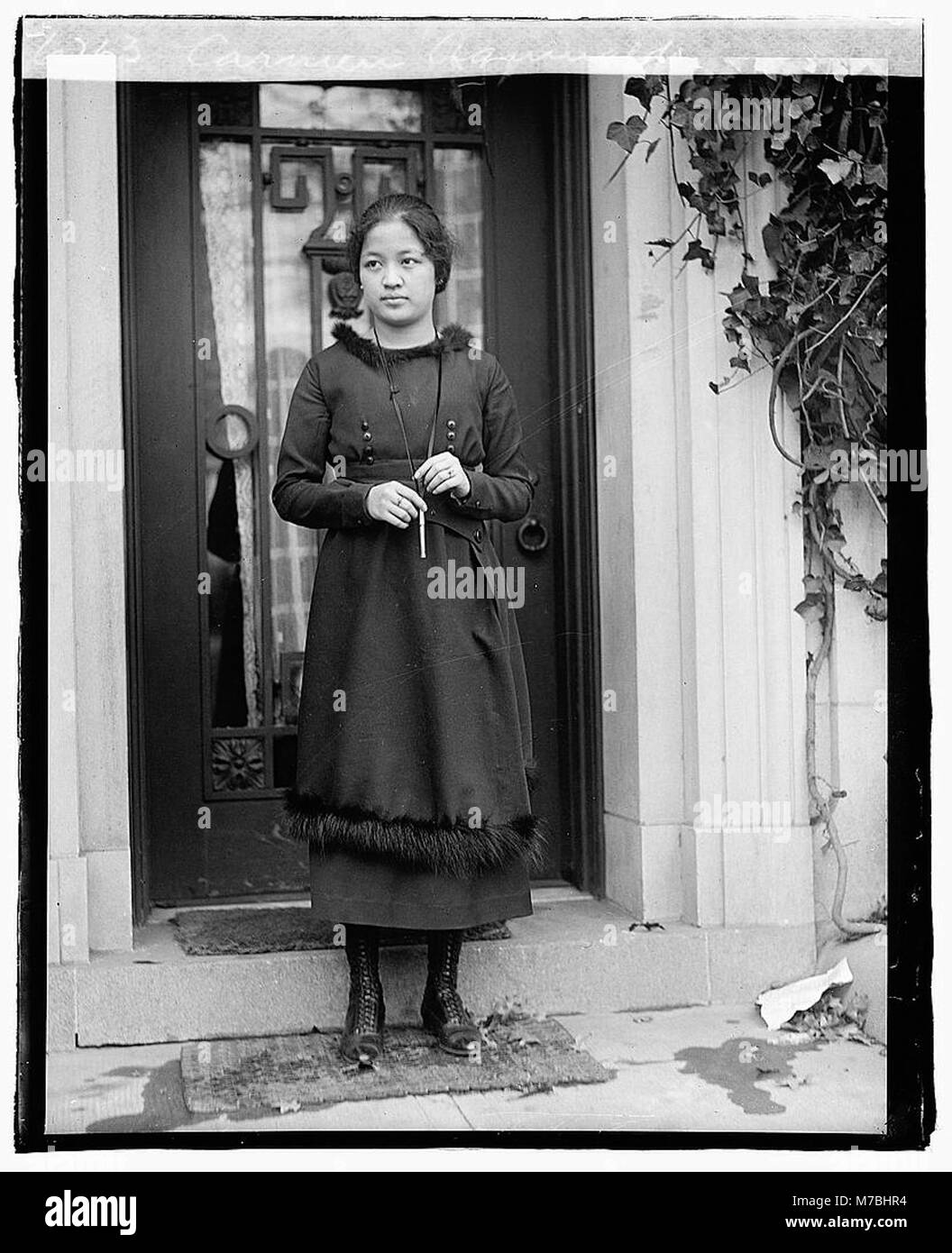 A portrait of Carmen Aguinaldo, a notable figure in Philippine history ...