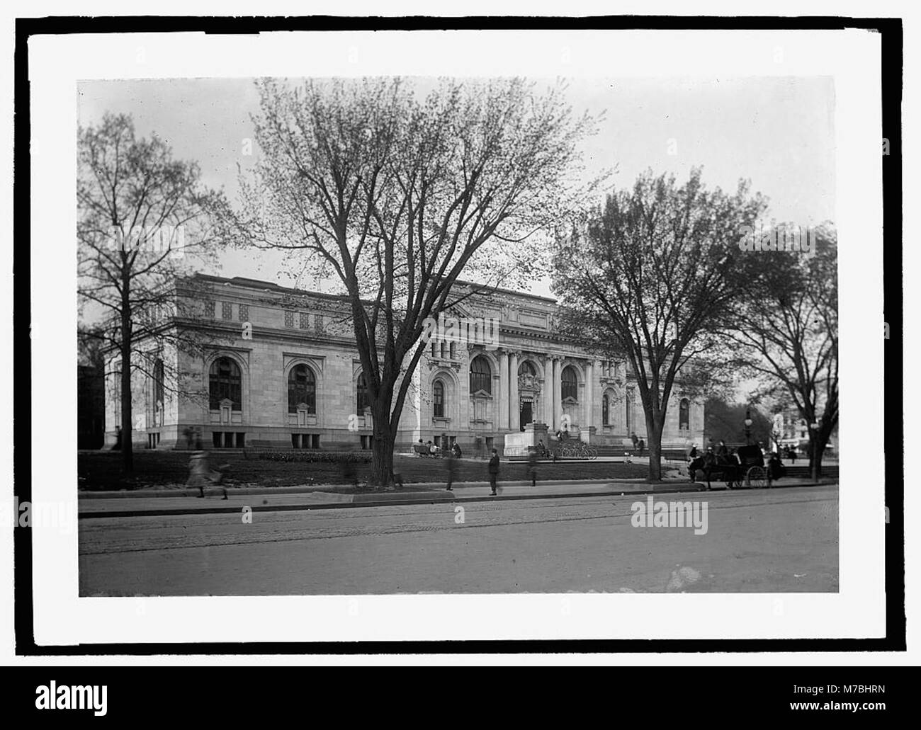 This image features the Carnegie Library, an architectural landmark ...