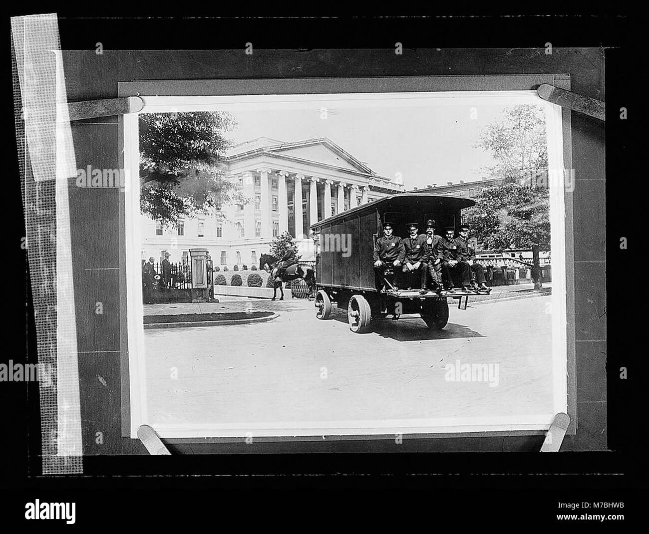 This image shows the process of transporting money from the Bureau to ...