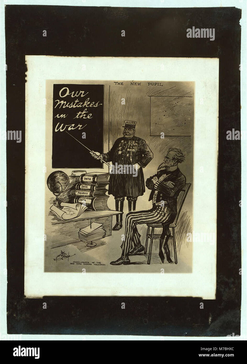 A cartoon illustration depicting a humorous or satirical scene ...