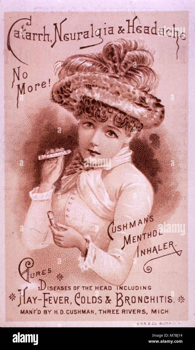 Catarrh 19th century hi-res stock photography and images - Alamy