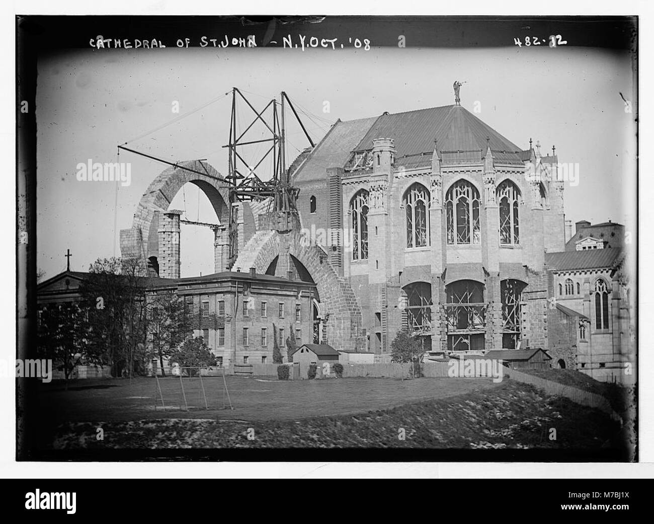 The Cathedral of St. John, located in New York, is a prominent example ...