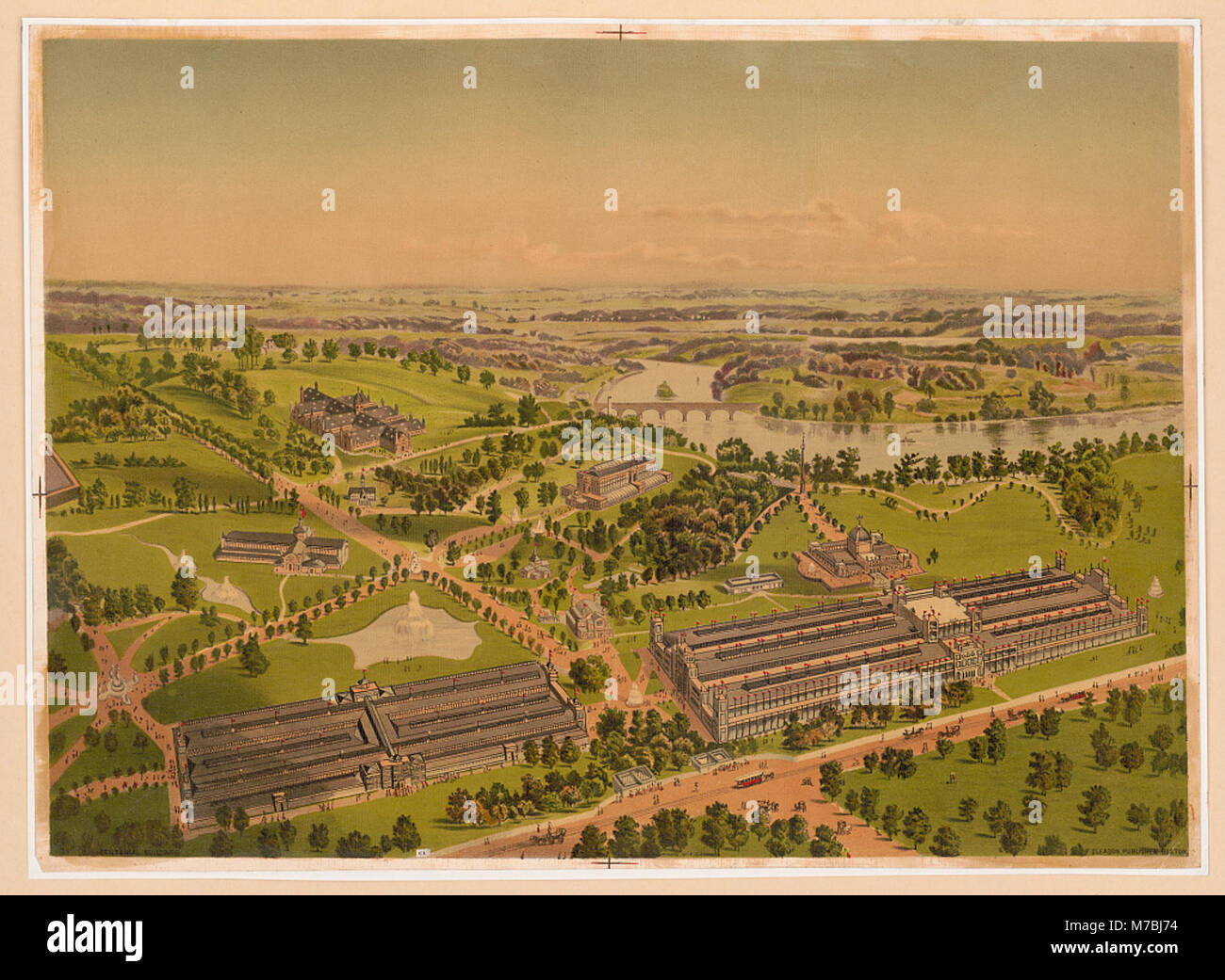 The Centennial buildings were constructed for the 1876 Centennial ...