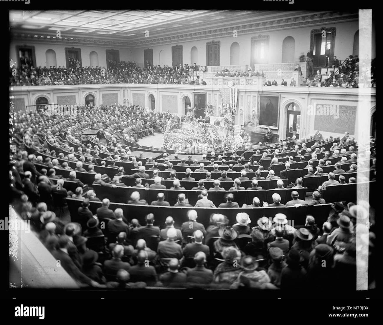 The funeral of Champ Clark, Speaker of the U.S. House of ...