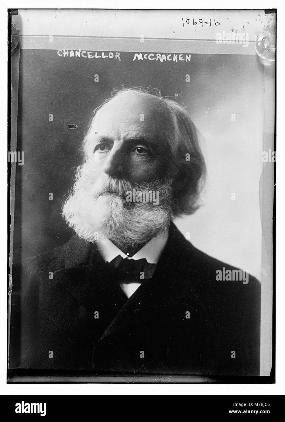 This image features Chancellor McCracken, also known as MacCracken, a ...