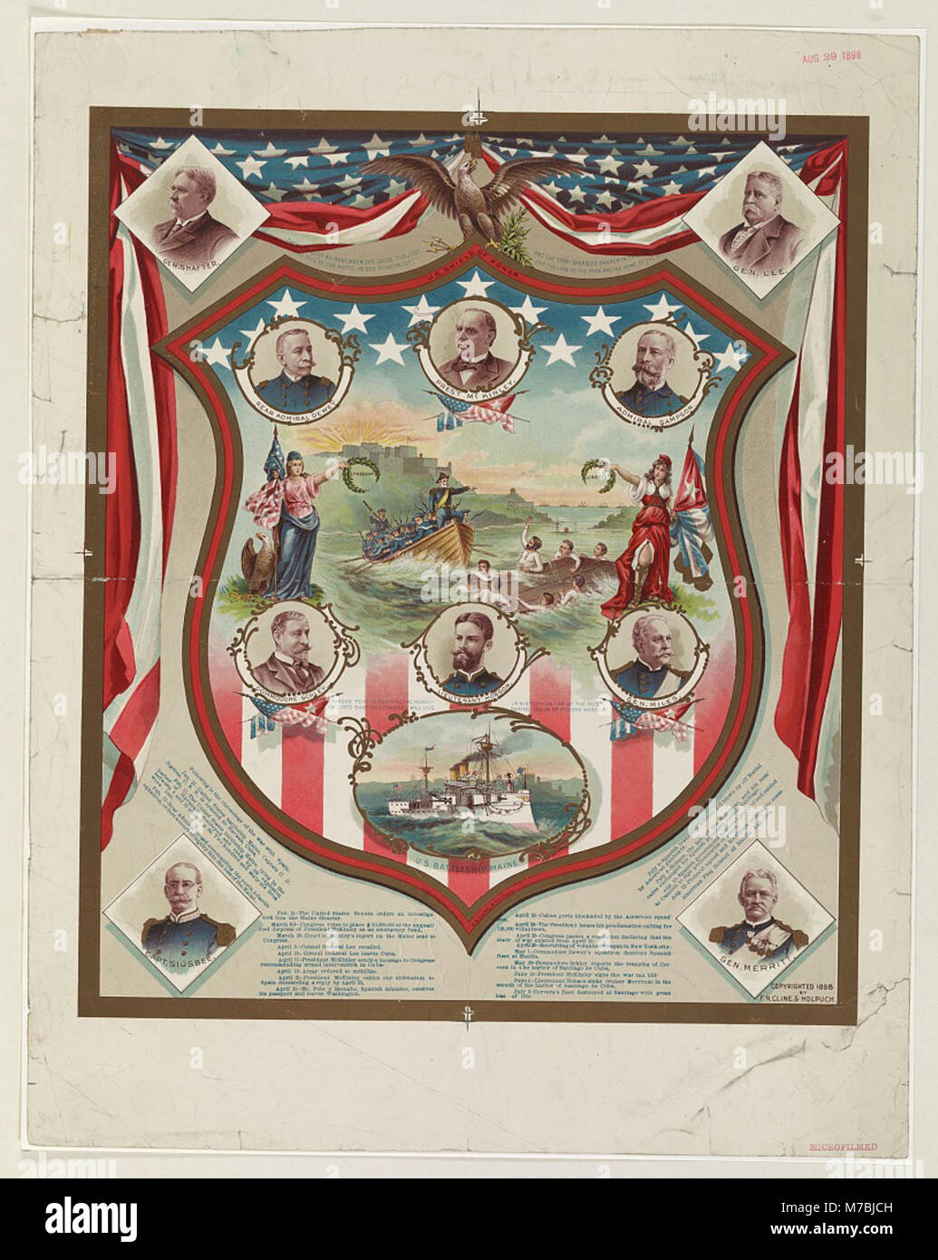 The U.S. Shield of Honor, a military decoration awarded for ...